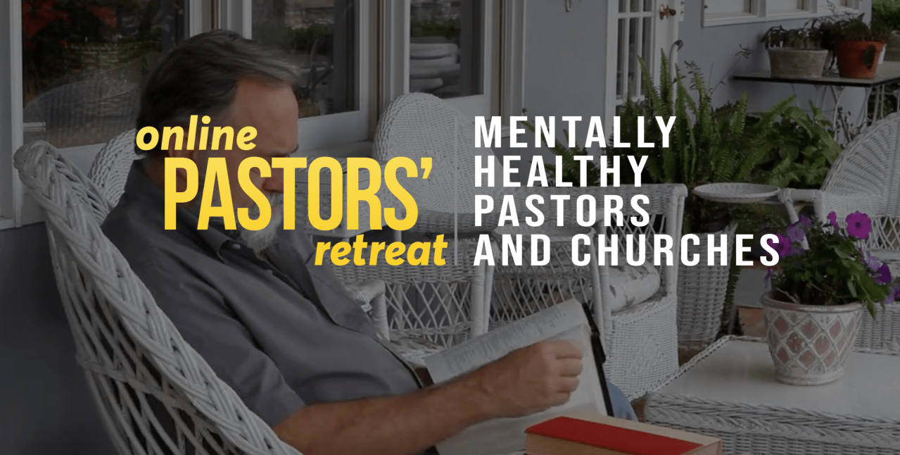 An event promoting mentally healthy pastors and churches ...
